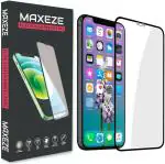 Buy MAXEXE Edge To Edge Screen Guard for Apple iPhone XR (Pack of 1 ...