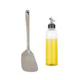 Buy BLUE WONDER Stainless Steel Kitchen Tools Palta With Oil Dispenser ...