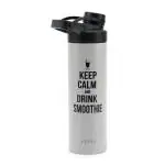 Buy HOOM Gray Stainless Steel Powder Coated Angled Spout Vacuum Flask ...