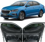 Buy Able Elegant Car Magnetic Sun Shade Curtains 4 Door with Zipper for ...