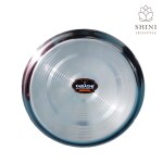 Buy SHINI LIFESTYLE PLATE THALI Dinner Plate, steel plate, laser design ...