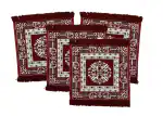 Buy Zesture 2x2 Ft Velvet Prayer Mat, Premium Meditation & Pooja Rug ...
