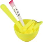 Buy Feelhigh Yellow Professional Facial Bleach Bowl, Mask Stick and ...
