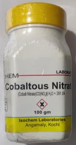 Buy ISOCHEM LABORATORIES Cobaltous Nitrate (100 GM) Assay 97% Min ...