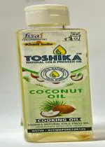 Buy TOSHIKA NATURAL COLD PRESED OIL Coconut Oil 500 Ml Online at Best ...