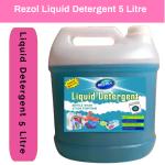 Buy Rezol Plus Liquid Detergent 5 Liter, Laundry Liquid For Fabric Care ...