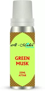 Buy Al-Mahir Green Musk Original Attar For Men And Women, 25 Ml Online ...