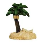 Buy Wonderland Multicolor Resin Coconut Tree Miniature - 5.3 x 6.9 cms ...
