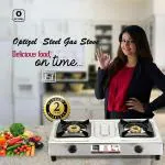 Buy OPTIZEL RUDEN 2Burner Stainless Steel LPG Gas Stove I Manual ...