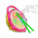 Buy NAXUE Multicolor 3D Lights and Music Flash Drum 3 Years and Up 0.5 ...