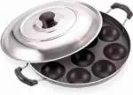 Buy Niyara Enterprise Grey And Black Aluminum Non Stick Appachatty ...