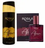 Buy Rosila Stay Fresh and Fragrant All Day with Our Toxin Free Deodorant and Perfume Set Afeem ...