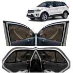Buy Kingsway Car Magnetic Sun Shades Curtains for Hyundai Creta, Model ...