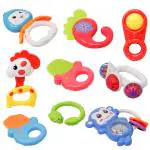 Buy Zest 4 Toyz 11 Pieces Baby Rattle Teethers Set, Rattle Shaker ...