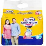 Buy LIFREE Adult Diaper L10 Pack Of 2 Adult Diapers - L (2 Pieces ...