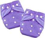 Buy Mom's Pride Purple Washable And Reusable Solid Pocket Cloth Diapers ...