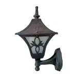 Buy Kiyah lights Aluminium Black Tecture Standard Gate Light | KLW13 ...