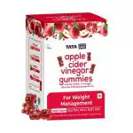 Buy Tata 1mg Apple Cider Vinegar Gummies with the Mother of Vinegar, Beetroot & Pomegranate ...