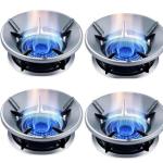Buy ToYooZe Pack Of 4 Gas Saver Burner Stand Gas Chula Burner Gas Saver ...