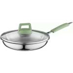 Buy Kreme Fry Pan 24 cm diameter with Lid 1.8 L capacity (Triply ...