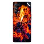 Buy GADGETSWRAP Printed Vinyl Skin Sticker for Oppo Reno 5 Pro - fire ...