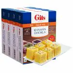 Buy Gits Instant Khaman Dhokla Snack Mix | 2000g (Pack of 4, 500g Each ...
