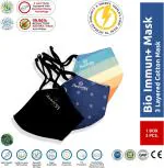 Buy Heenrgy Biotech Multicolor Cotton Reusable Washable 3 Layer Cloth ...