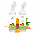 Buy FUVARA Ubtan Foaming for Tan Removal with Brush with Turmeric ...