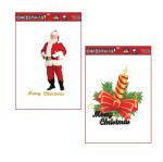Buy Sticker Bazaar 9.8" by 13.7" Pack of 2 Christmas Medium Cutout ...