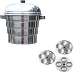 Buy Diya Mirror Polish Idli Maker/Dhokla/Khaman Maker Standard Idli ...