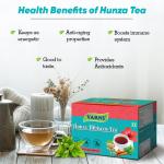 Buy VARNI HUNZA TEA- Hibiscus Tea Bags, Handmade 100% Natural Herbal ...