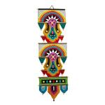 Buy VARUNAVI Handloom Sun Tapestry Cotton Wall Hanging (Multicolor, 14 ...