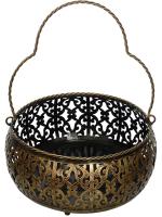 Buy TC ArtMania ARA Iron Puja Basket/Flower Basket/Fruit basket for ...