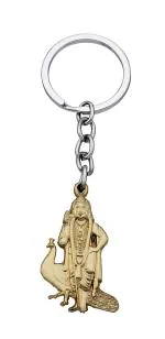 Buy Fine Blessings Gold Murugan Keychain Online at Best Prices in India ...