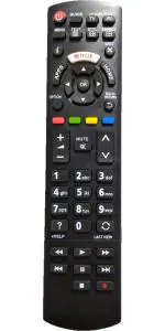 Buy NixGlobal RML-1268 Remote Compatible with PANASONIC LED LCD TV Remote Controller (Black ...