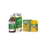 Buy Crux Ayurvedic Cough Syrup with Tulsi pack of 1, Crux Linctus (Chatan) 100 gm |Ayurvedic ...
