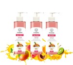 Buy FUVARA mix fruits brightening face wash 200ml pack 3 Face Wash (600 ...