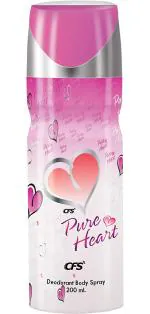 Buy CFS Pure Heart Pink Deodorant Long Lasting Best Deo For Women, 200 ...