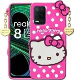 Buy LENIENT Pink Rubber Mobile Back Cover For Realme 8i Pink Online at ...