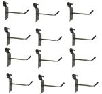 Buy Q1 Beads Stainless Steel Grid Panel Hooks - 10 inch (pack of 12 ...