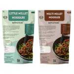 Buy Native Pods Multi Millet & Little Millet Noodles| No Maida, No ...