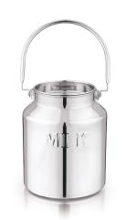 Buy Homezone Stainless Steel 5 Liter Milk Pot - Cap Locked Online at ...