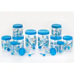 Buy Homeleven Plastic Airtight Heavy Quality Printed Container Set ...