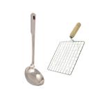 Buy BLUE WONDER Stainless Steel Kitchen Tools Chamcha With Wooden ...