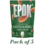 Buy EPOK PREMIUM CALIFORNIA ROASTED AND SALTED ALMONDS, 1KG (200G X 5 ...