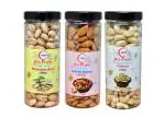 Buy Sarvguni - Healthy Dry Fruits Combo Pack 750gm (250g X 3) | Almonds, Cashews (W-320 ...