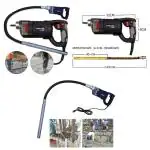 Buy CONCRETE VIBRATOR CV001 MAKUTE 35MM 1.5M 960W Online at Best Prices ...