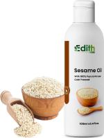Buy Edith Naturals Sesame Oil Without Chemicals Extracted From Black ...