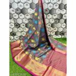 Buy Aatika Silk fabries Banarasi Organza Silk Fancy Saree Online at Best Prices in India - JioMart.