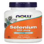 Buy NOW Foods, Selenium, 100 mcg, 250 Tablets Online at Best Prices in India - JioMart.